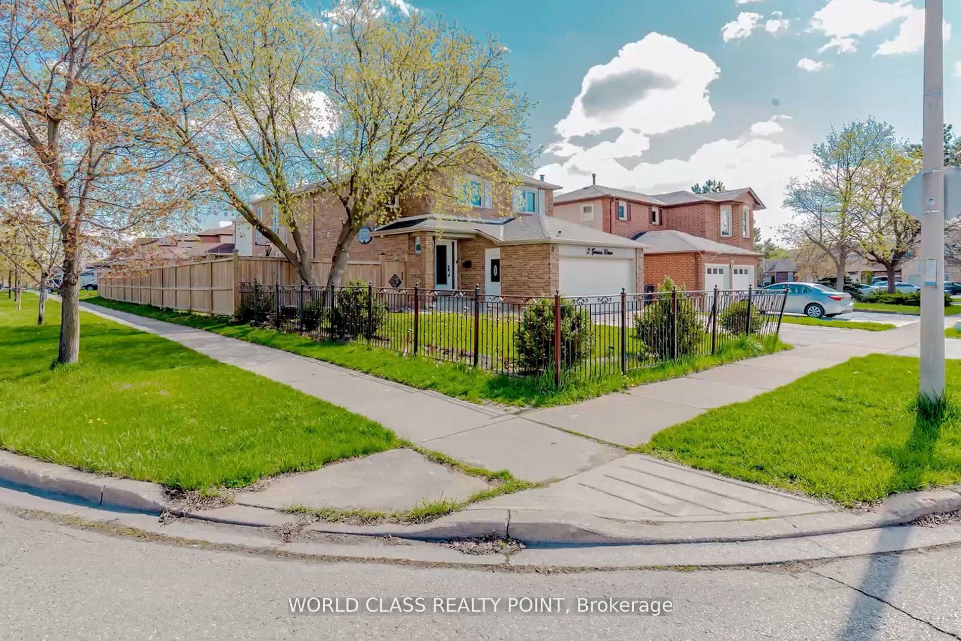 2 Gervais Drive, Brampton, ON L6Y 2V3