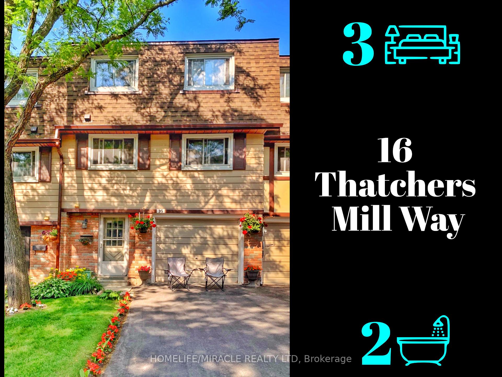 16 Thatchers Mill Way, Markham, ON L3P 3T3