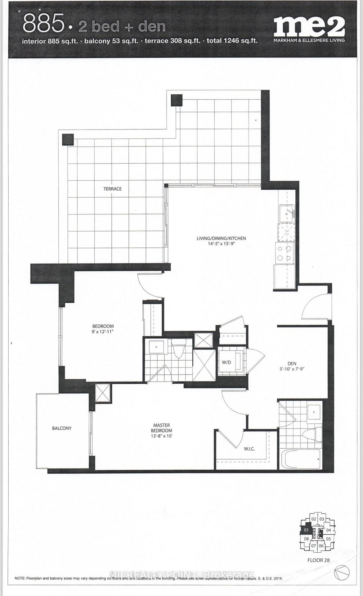 20 Meadowglen Pl 2801, Toronto, ON M1G 0A9