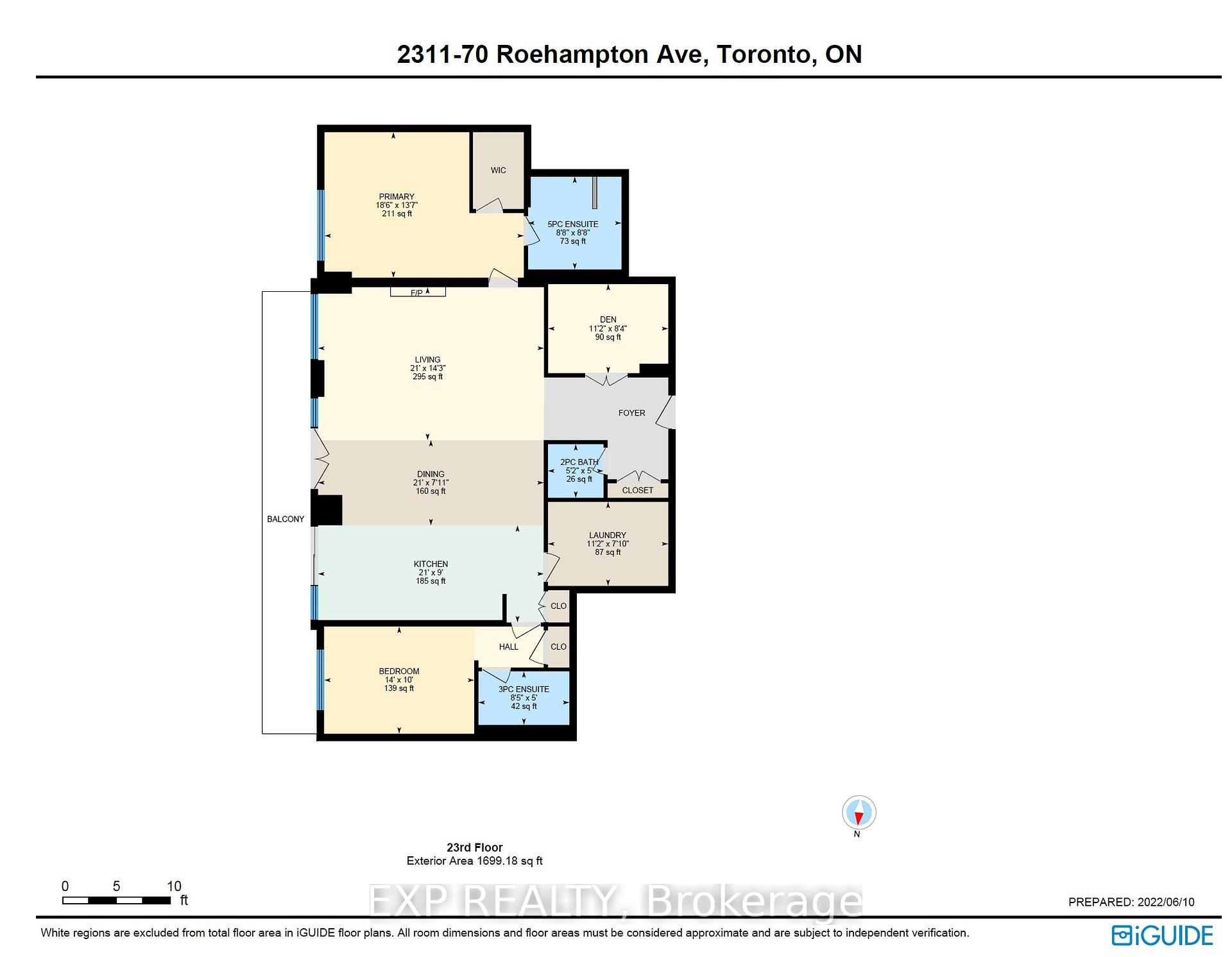 2311 - 70 Roehampton Avenue, Toronto, ON M4P 1R2