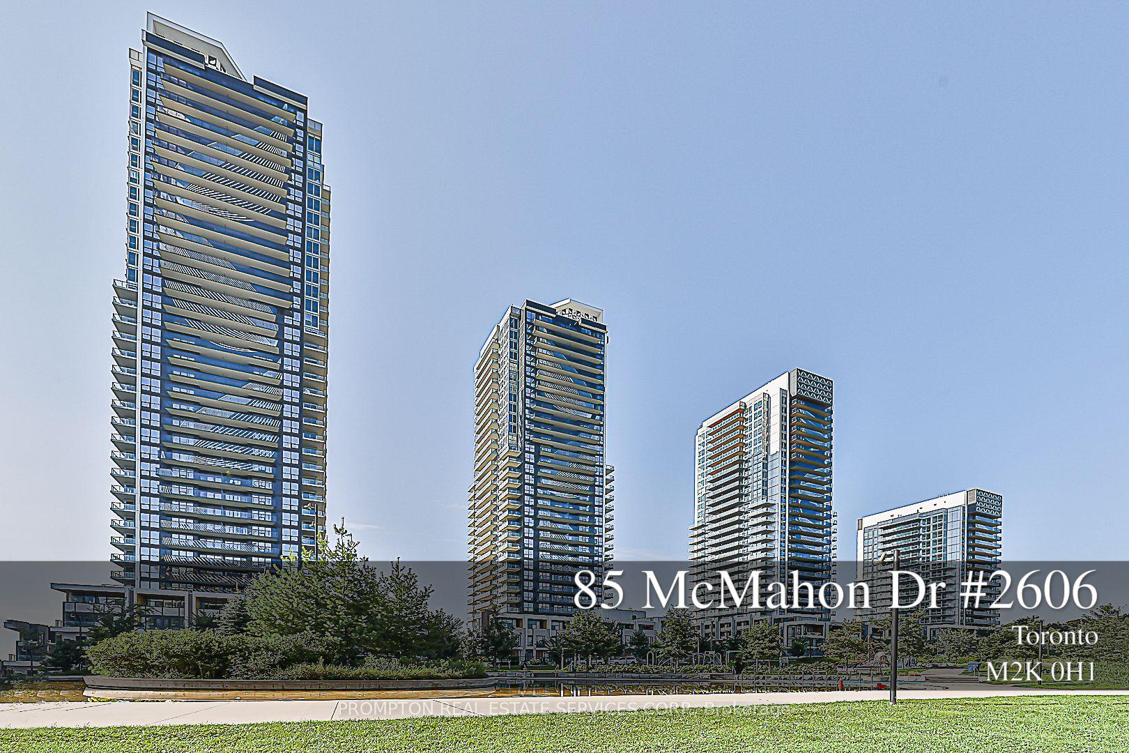 #2606 - 85 Mcmahon Drive, Toronto, ON M2K 0H1