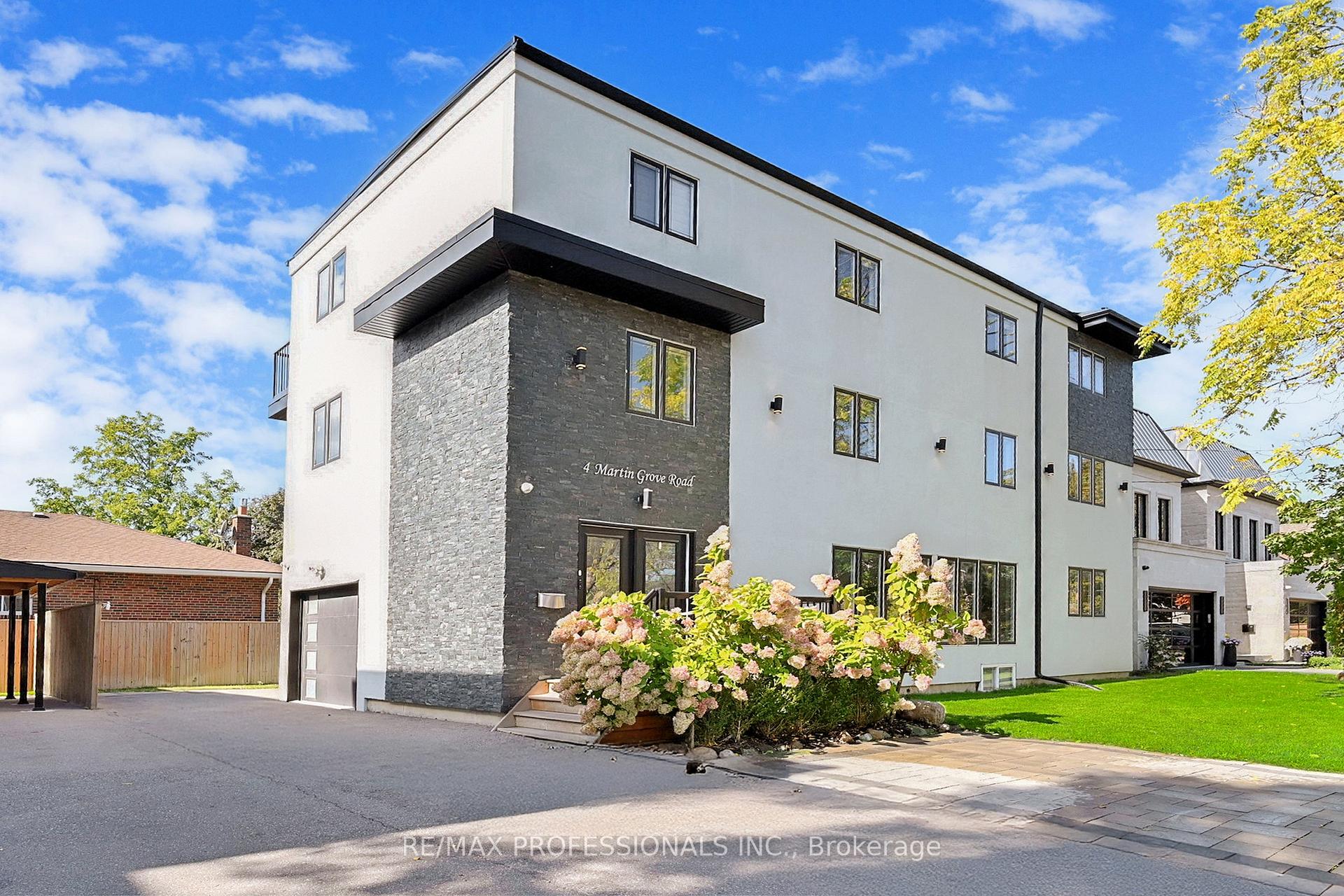 Main & 2nd Floor - 4 Martin Grove Road, Toronto, ON M9B 4J9