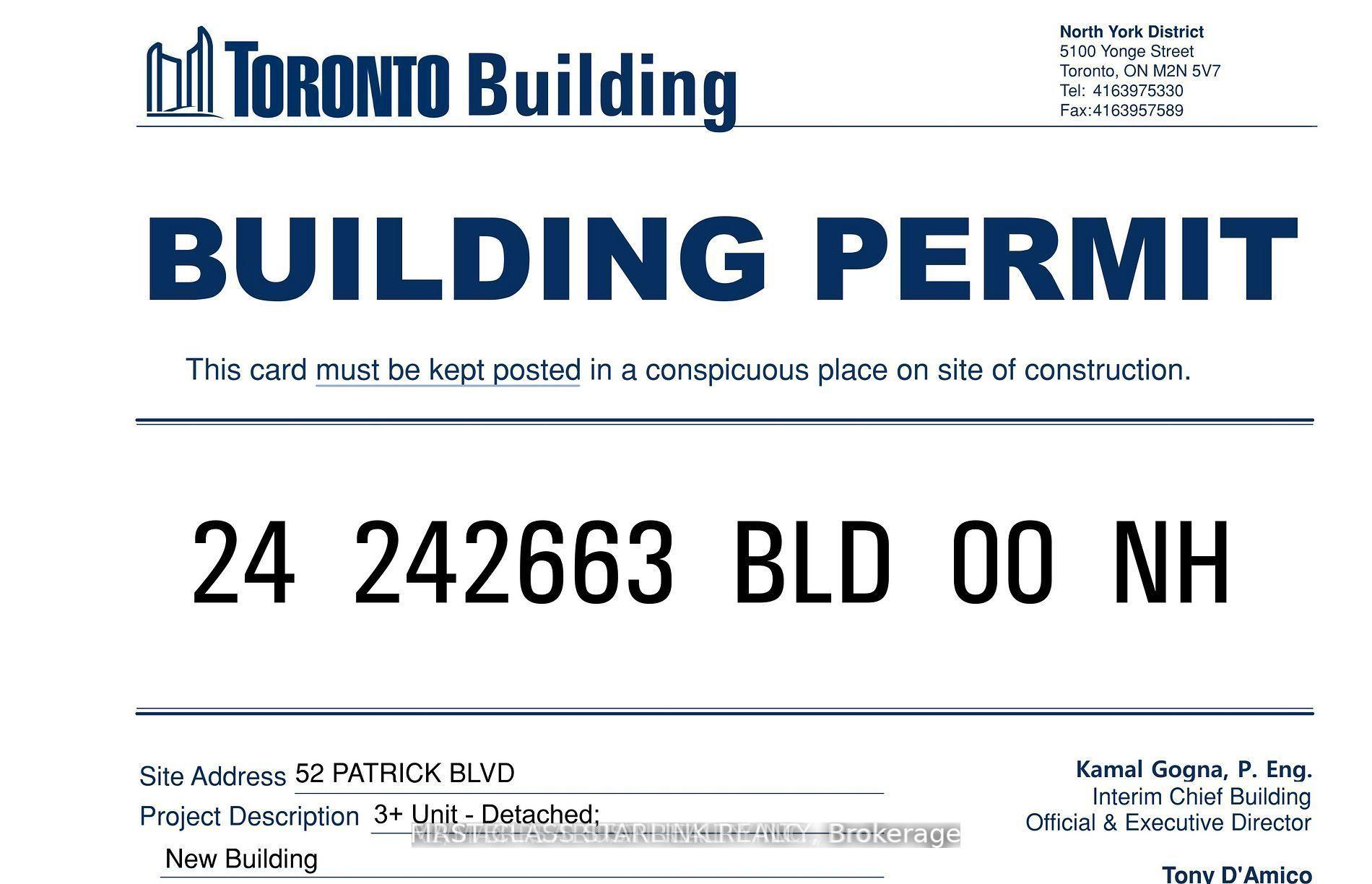 52 Patrick Boulevard, Toronto, ON M2J 3L2