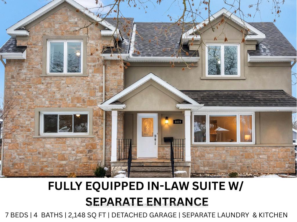 5419 Spruce Avenue, Burlington, ON L7L 1N8