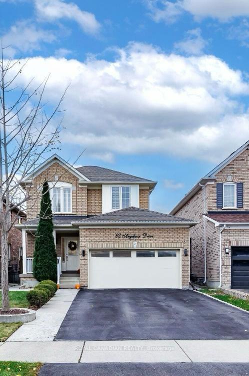 Upper - 62 Angelucci Drive, Brampton, ON L6P 1G8