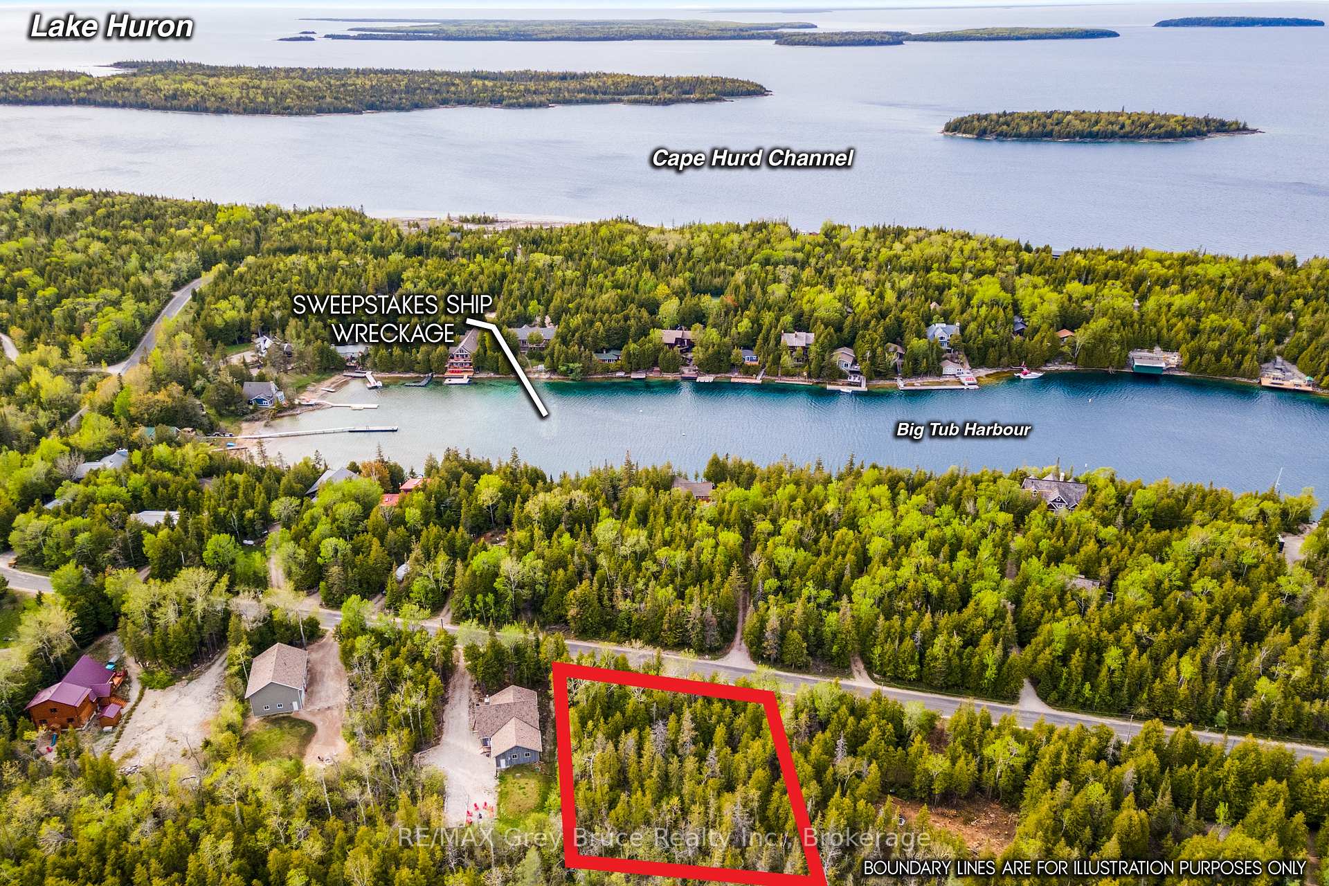 Lots 33 & 34 Big Tub Road, Northern Bruce Peninsula, ON N0H 2R0