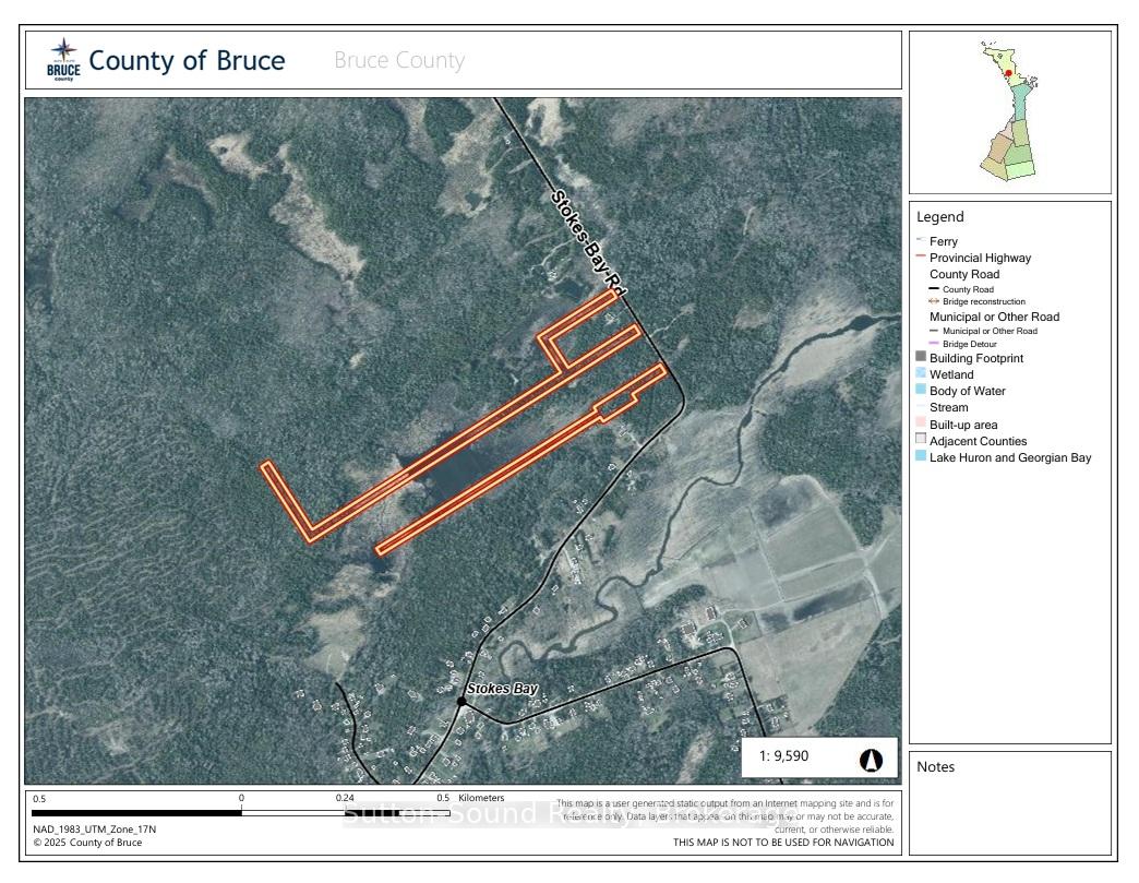 PT LT 1 CON 3 WBR (Rd Allow) Road, Northern Bruce Peninsula, ON N0H 1W0